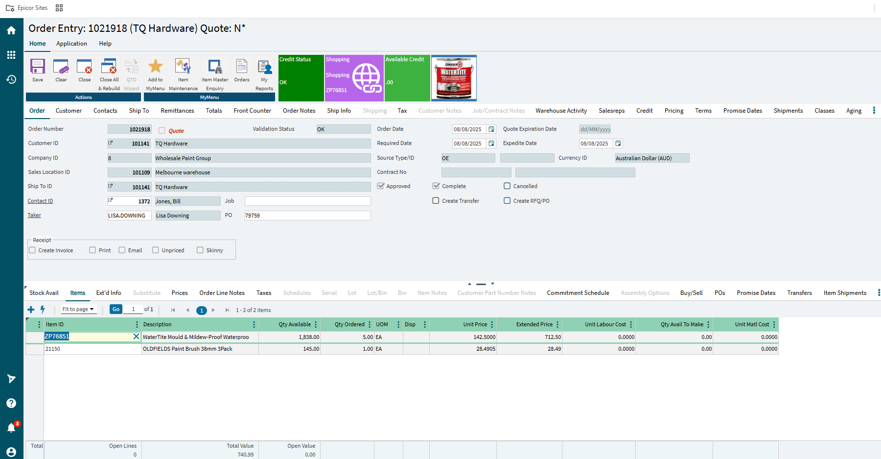 Epicor Prophet 21 | Reviews, Pricing & Demos - SoftwareAdvice AU